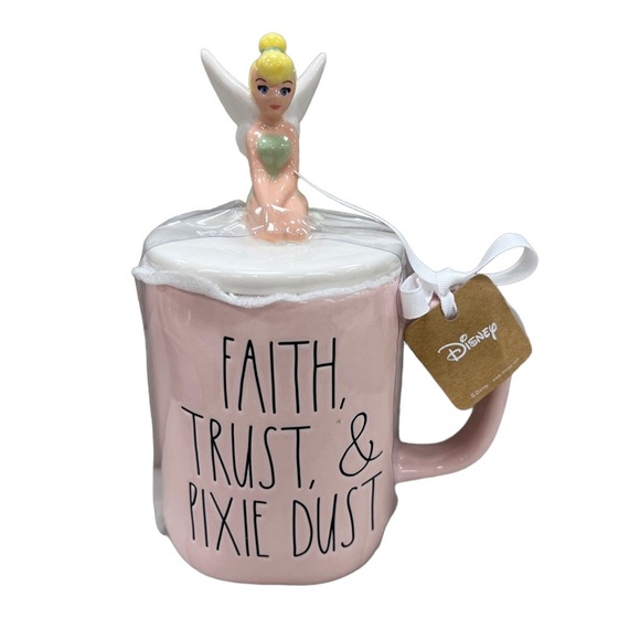 Rae Dunn | Other | Rae Dunn Faith Trust Pixie Dust Tinkerbell Mug With ...